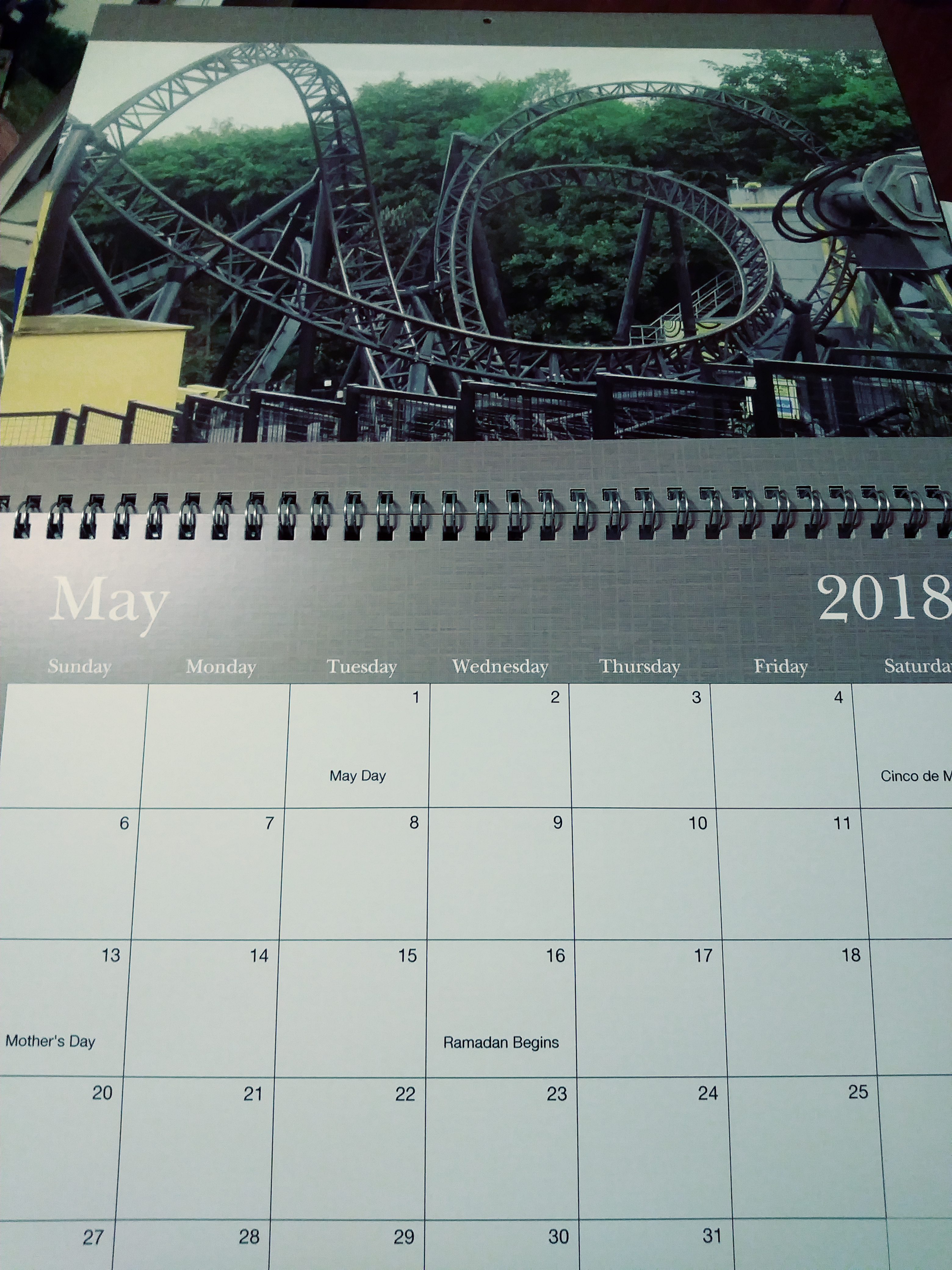 Custom Coaster Calendars – Coaster Critic
