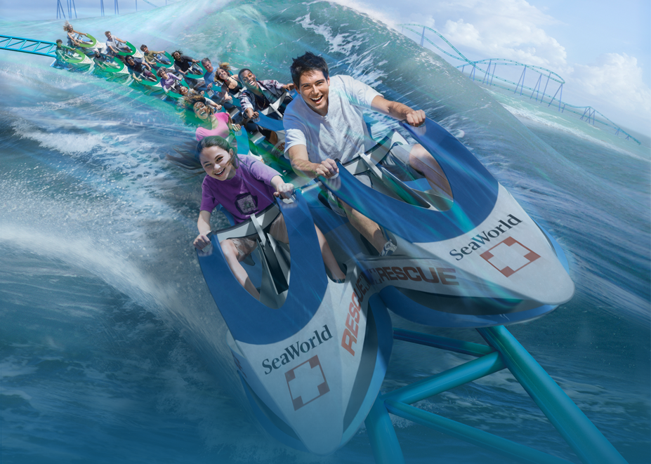 Wave Breaker: The Rescue Coaster Coming to SeaWorld San Antonio ...