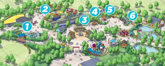 Carowinds Maps Carowinds