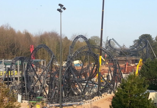 Smiler Track 2 – Alton Towers – Coaster Critic