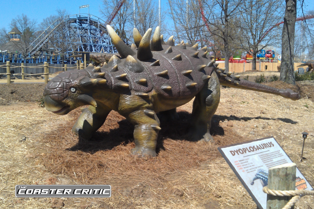Dinosaurs Alive – Dyoplosaurus – Carowinds – Coaster Critic
