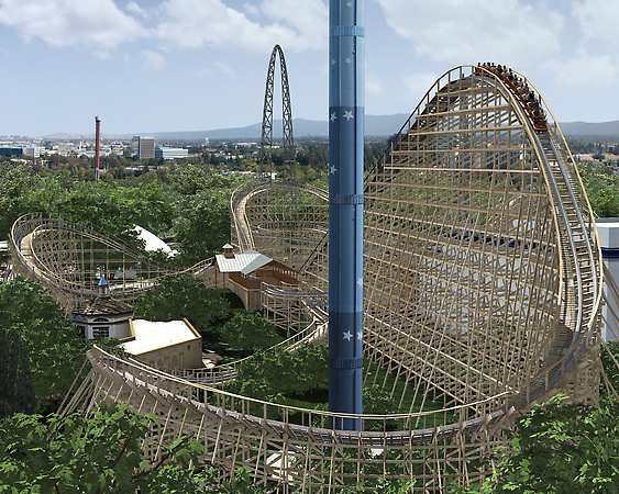 Gold Striker’s New Record-Setting Tunnel – Coaster Critic