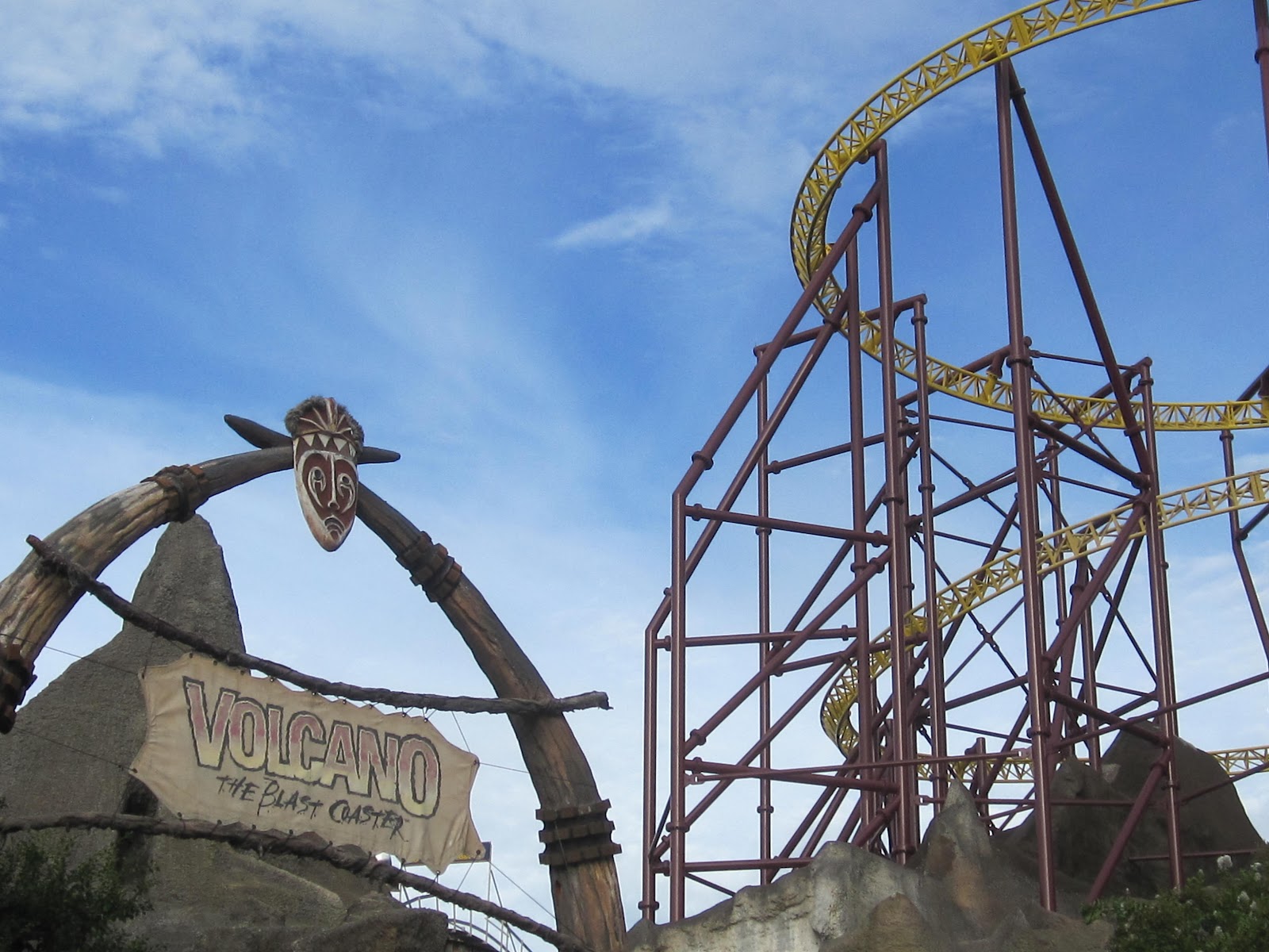 Showdown: Volcano: The Blast Coaster vs. Maverick – Coaster Critic