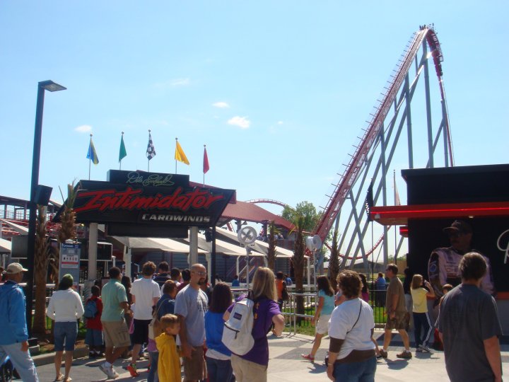 Intimidator at Carowinds – Entrance – Coaster Critic